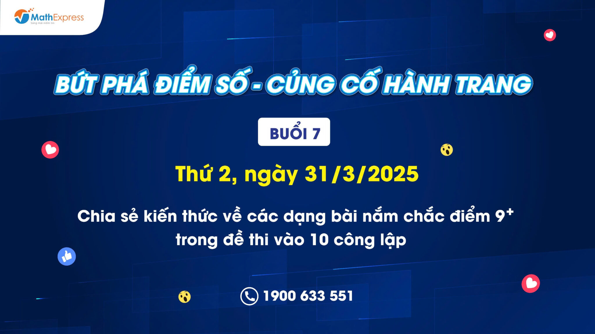 [Livestream số 7] Định lý Viète và ứng dụng của nó
